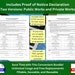 California (20-day) Preliminary Notice Forms: Private and Public Works ...