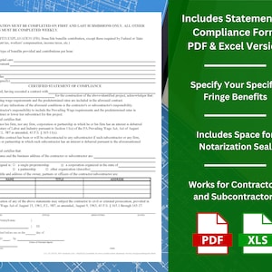 LLC-25 Pennsylvania Weekly Payroll Certification for Public Works ...