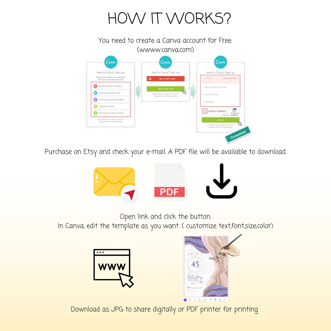 Printable Mother's Day Card, Happy Mother's Day Card, Printable Mother ...