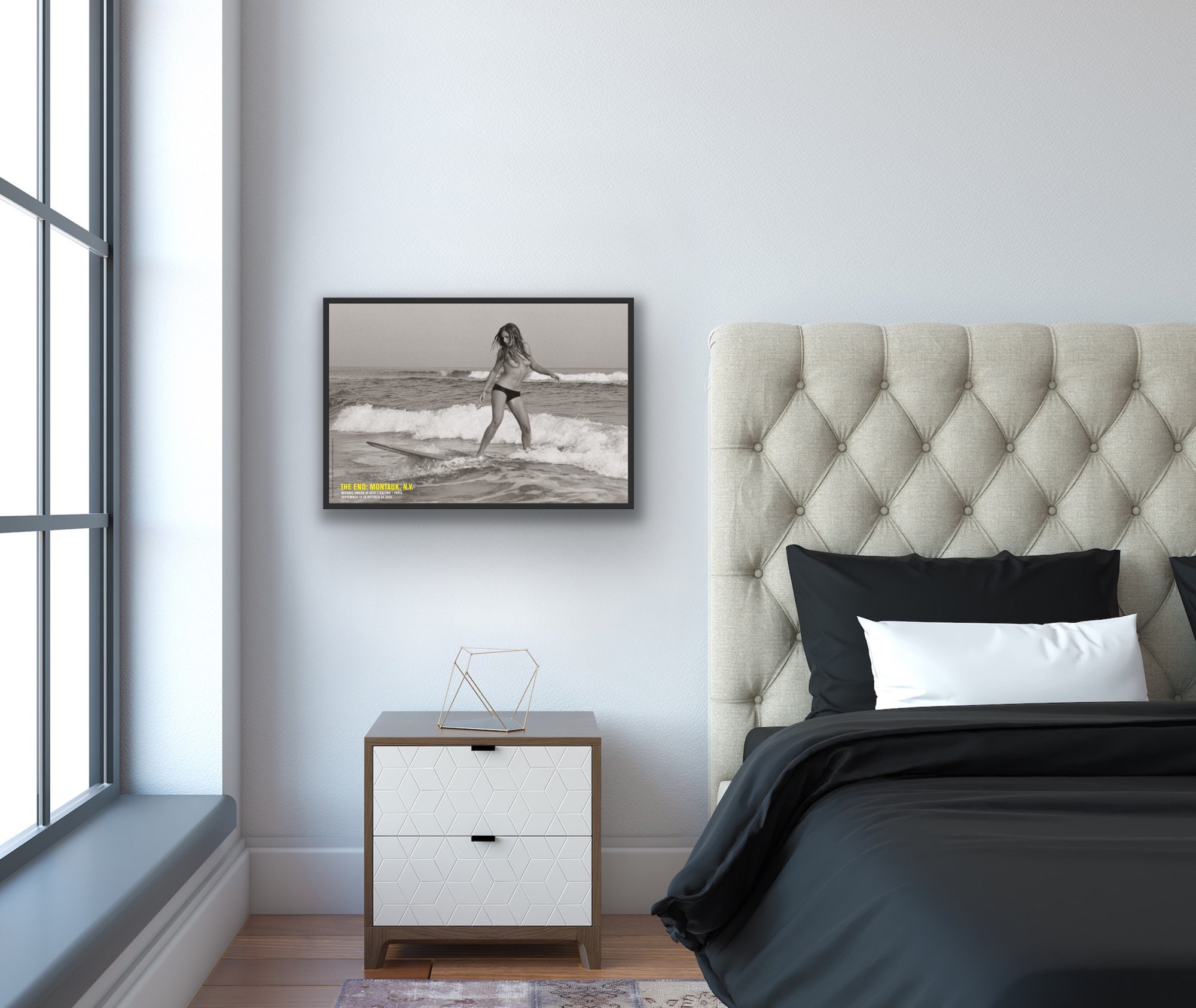 Surf Poster 'surfer Girl' by Photographer Michael Dweck, Wall Art ...