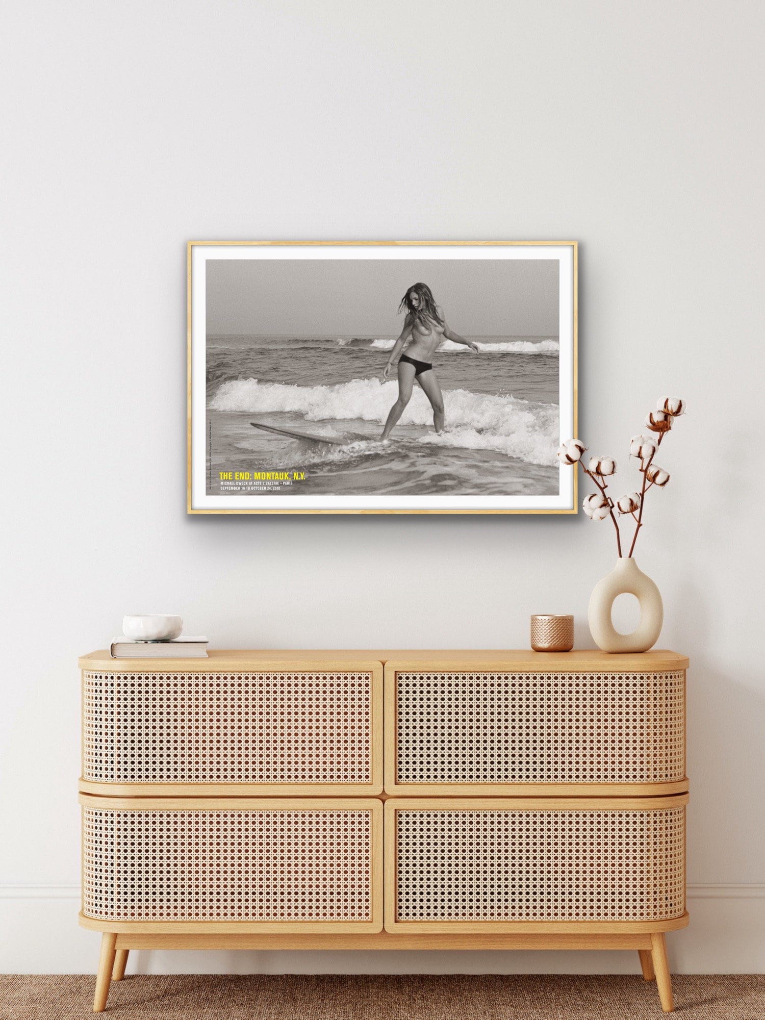 Surf Poster 'surfer Girl' by Photographer Michael Dweck, Wall Art ...