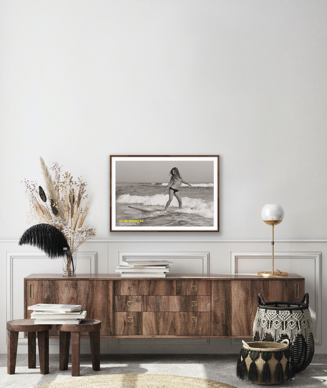 Surf Poster 'surfer Girl' by Photographer Michael Dweck, Wall Art ...