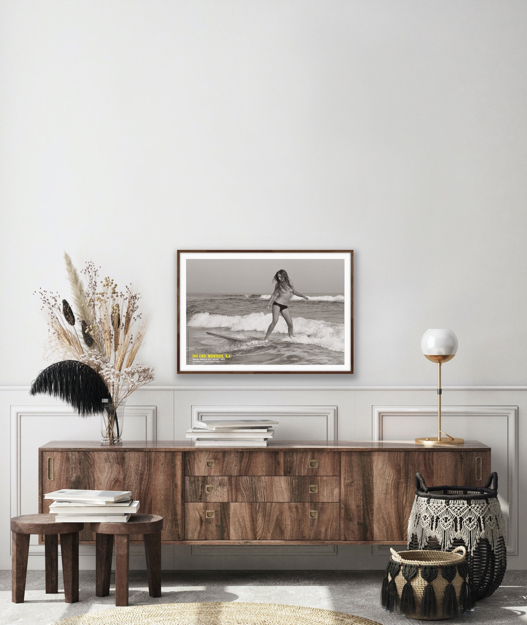 Surf Poster 'surfer Girl' by Photographer Michael Dweck, Wall Art ...