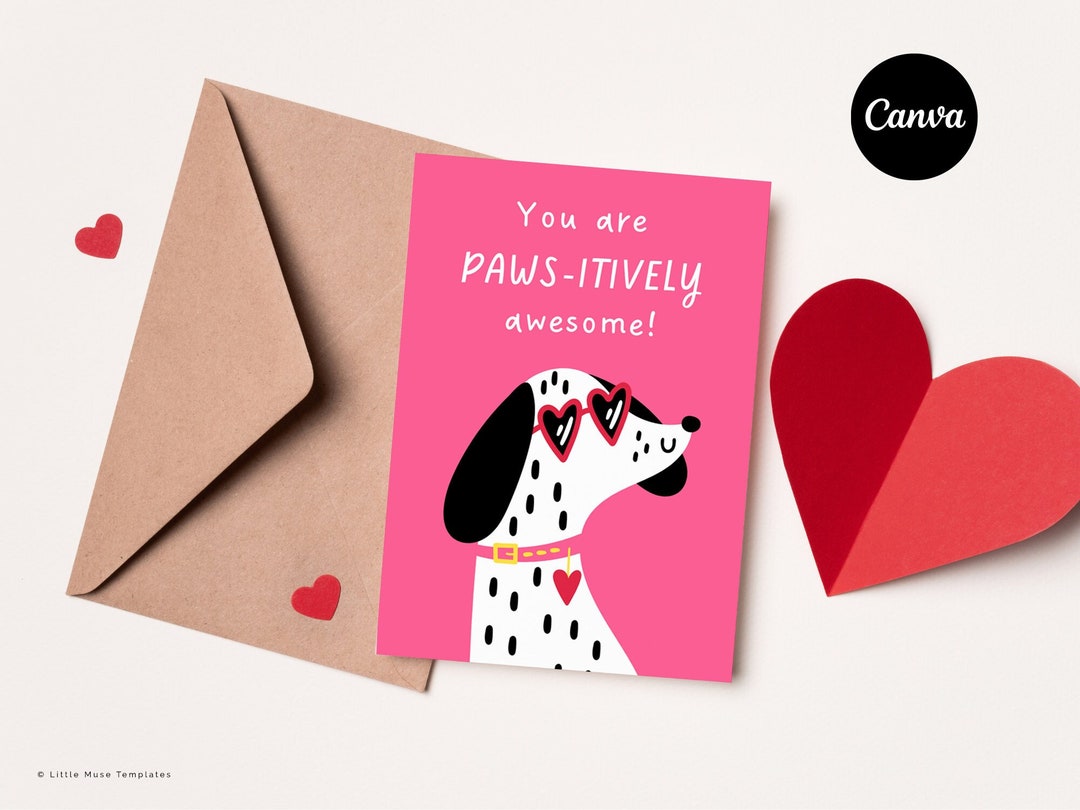 Printable Animal Valentines Day Cards for School - Cute Animals ...