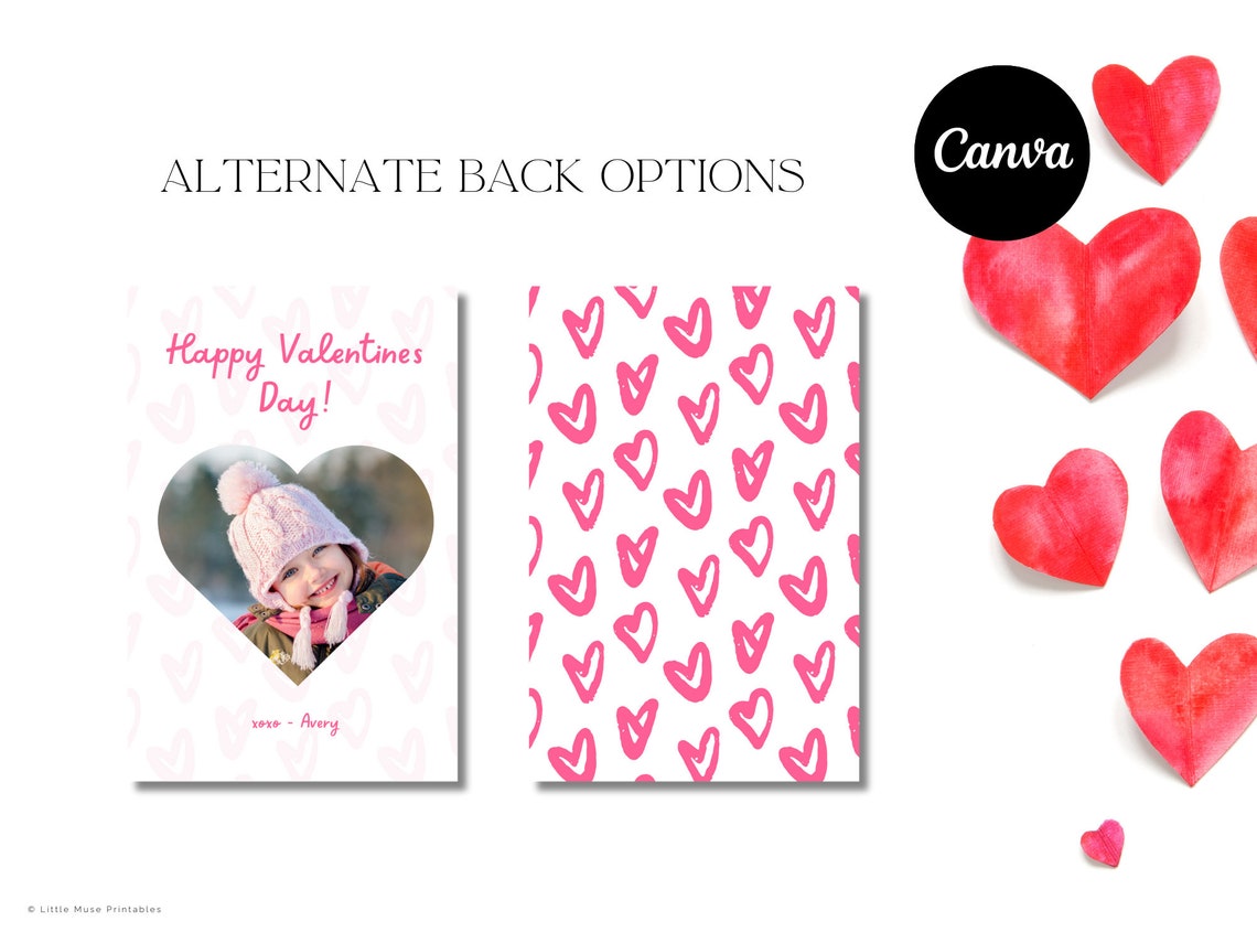 Printable Animal Valentines Day Cards for School Cute Animals Valentine ...