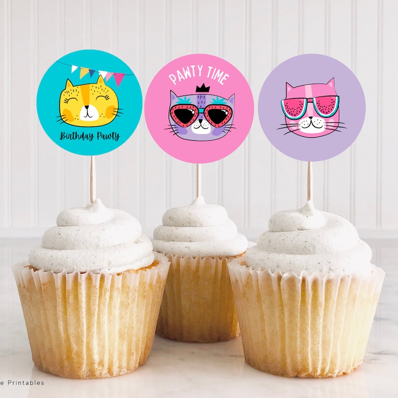 Cute Cupcake Topper - Etsy
