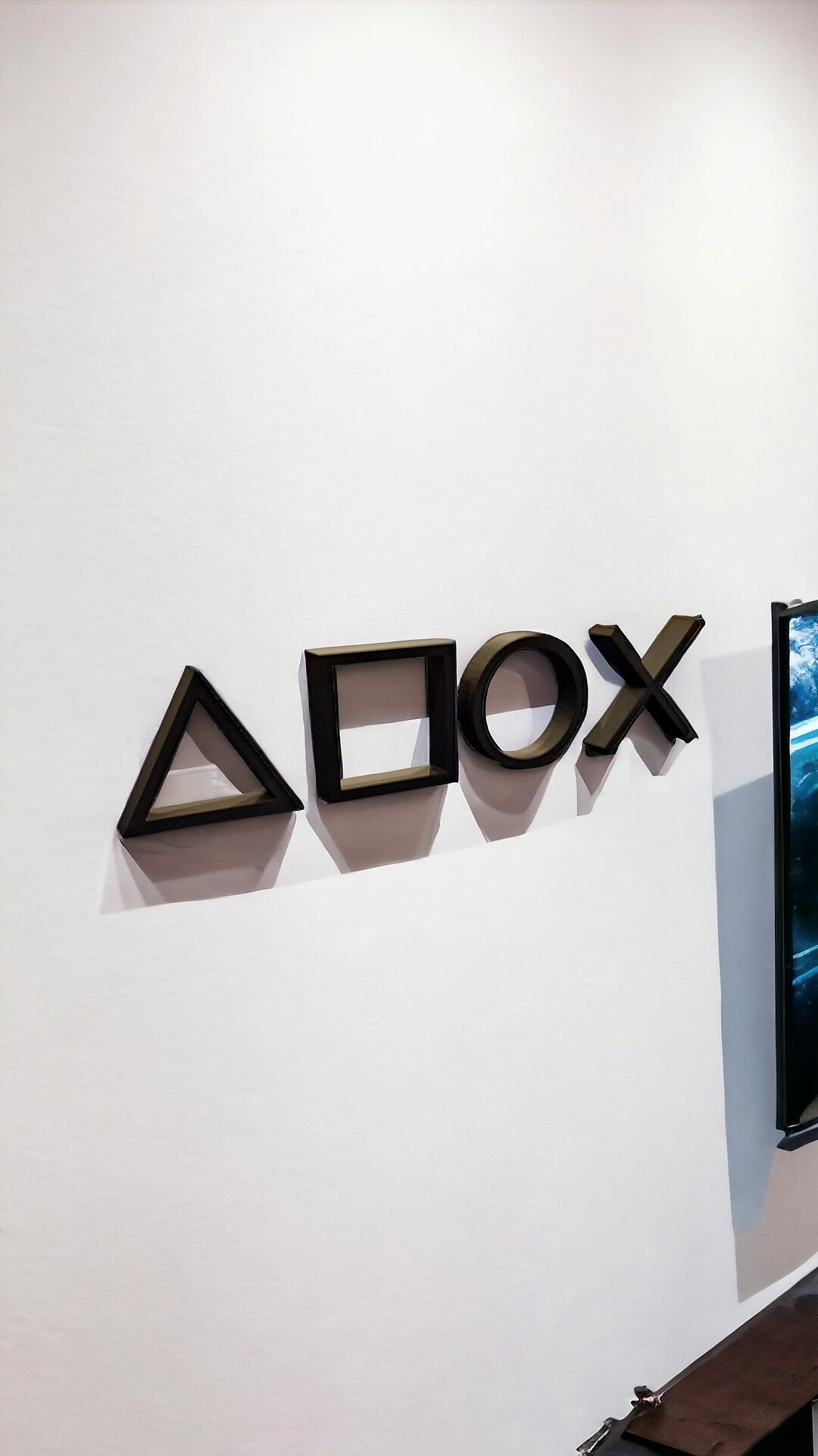 Playstation Wall Icons Gaming Room Video Game TV Games Sign Image ...