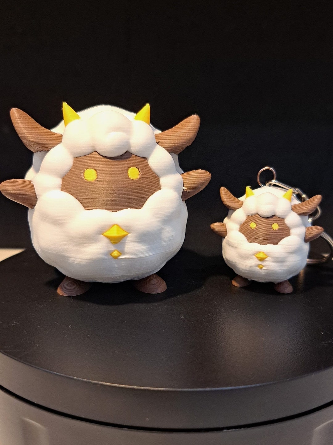 Lamball Palworld Figure Keychain & Collectible Figure 3D Printed - Etsy