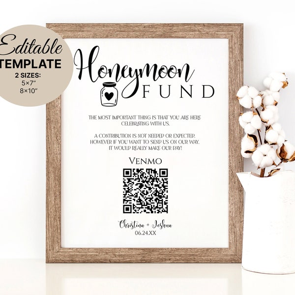 Cash App Wedding Sign - Etsy