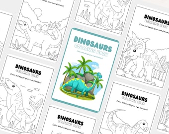 Dinosaur Coloring Pages, Dinosaur Printables, Dinosaur Games, Dinosaur ...