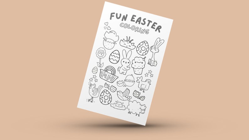 Easter Coloring Pages, Easter Coloring Pages for Kids, Easter Printable ...