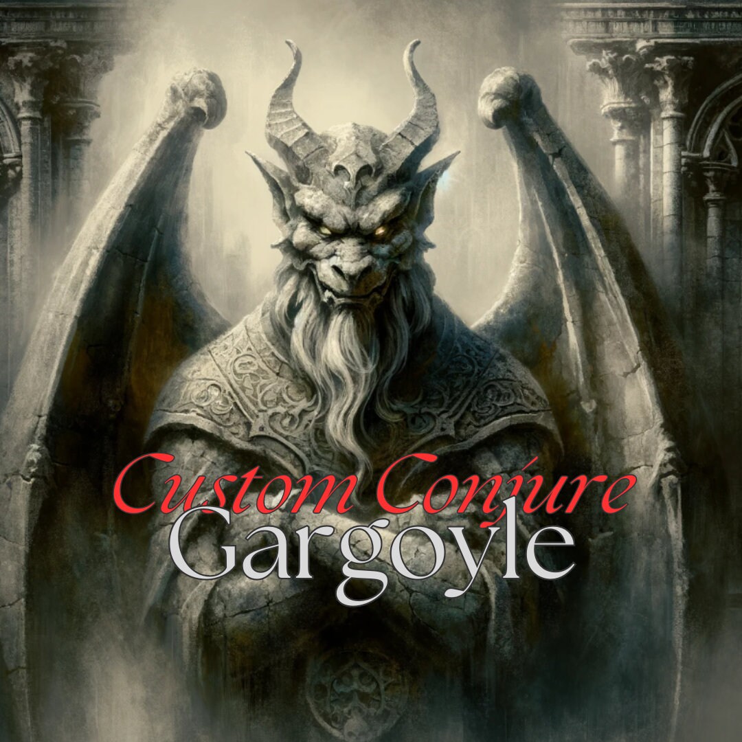 Gargoyle Custom Conjure Personalized Protective Entity Mystical ...