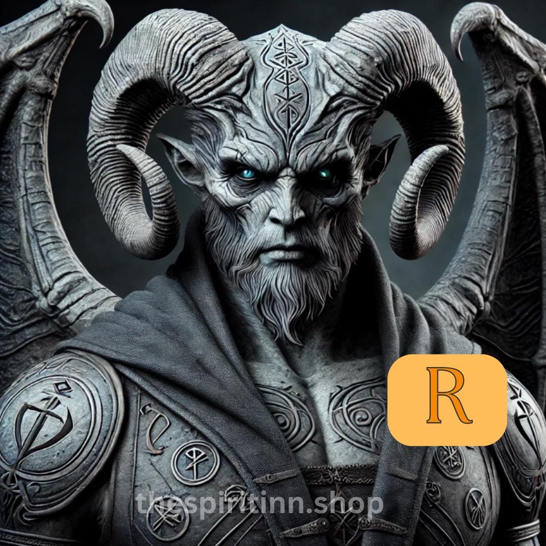 Germanic Gargoyle Sentinel Spirit Companion Hex Removal and Warding ...