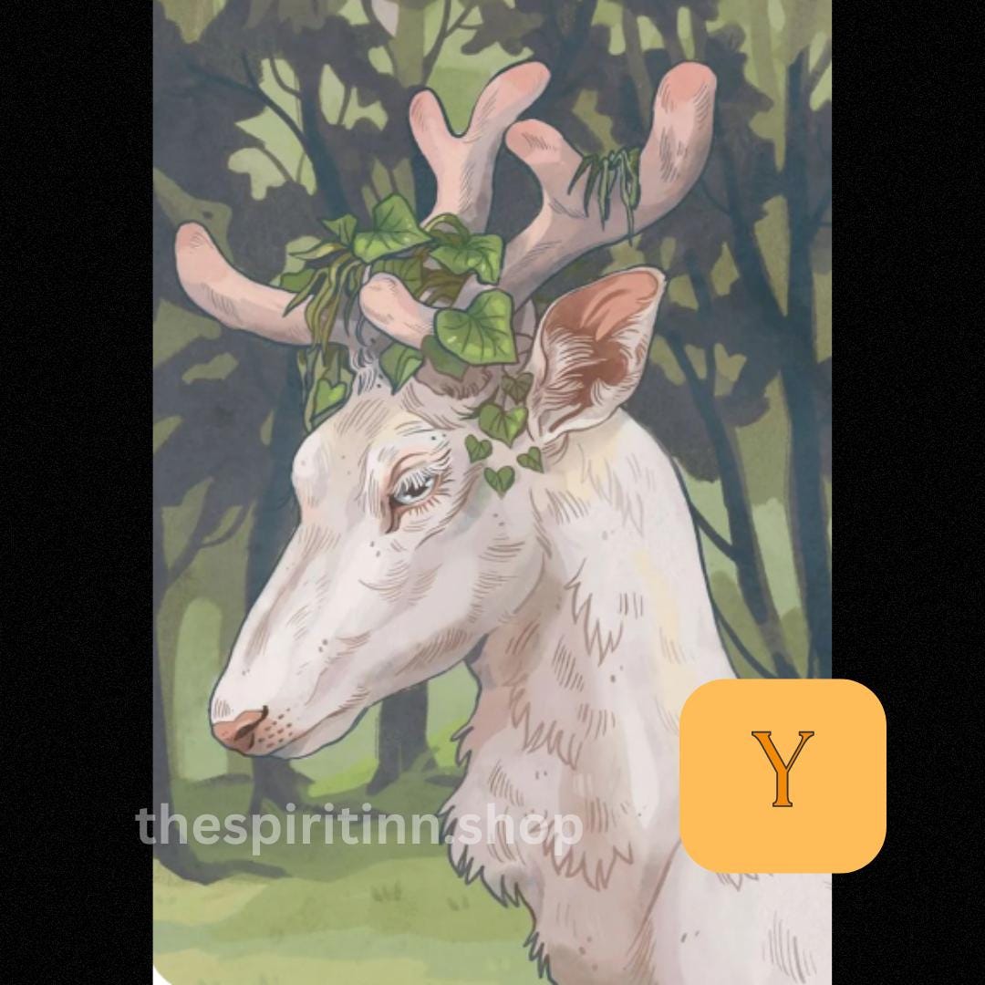 Y: White Arts Deer Familiar Remote Vessel or Direct Binding Available ...