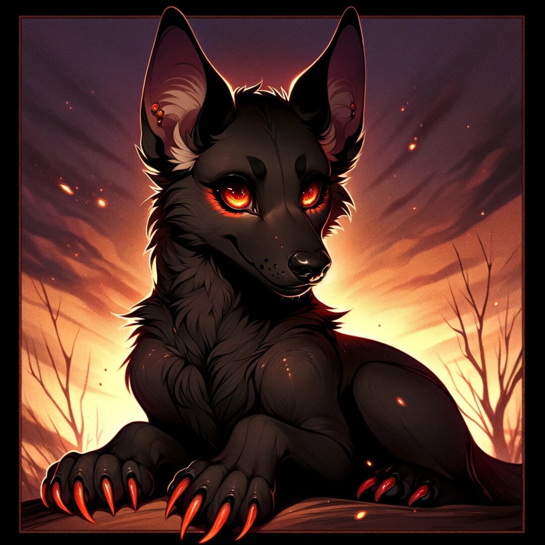 Hellhound Pup Preconjure - Etsy