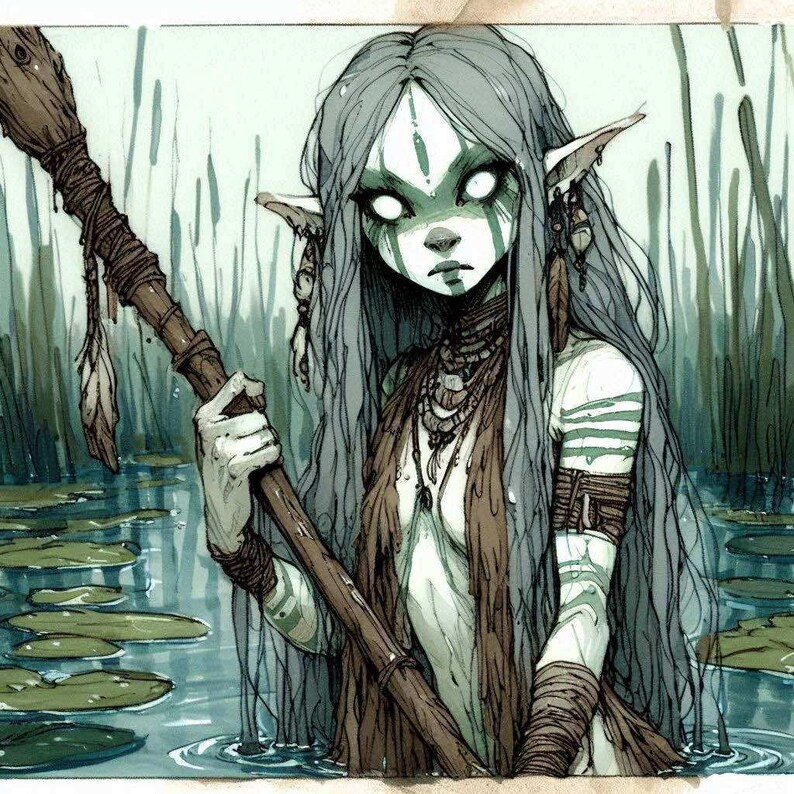 T Mireborn Hag Spirit Binding • Swamplight Ancestral Guide • Threshold ...