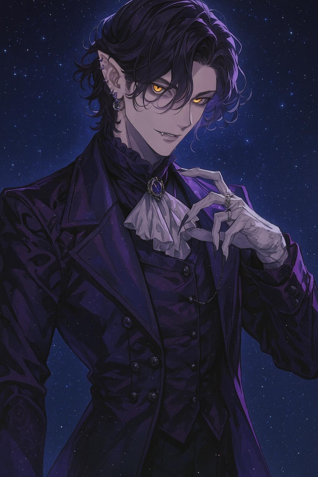 L | Sanguine Vampire Prince Spirit Companion | Glamour Magic, Psychic ...