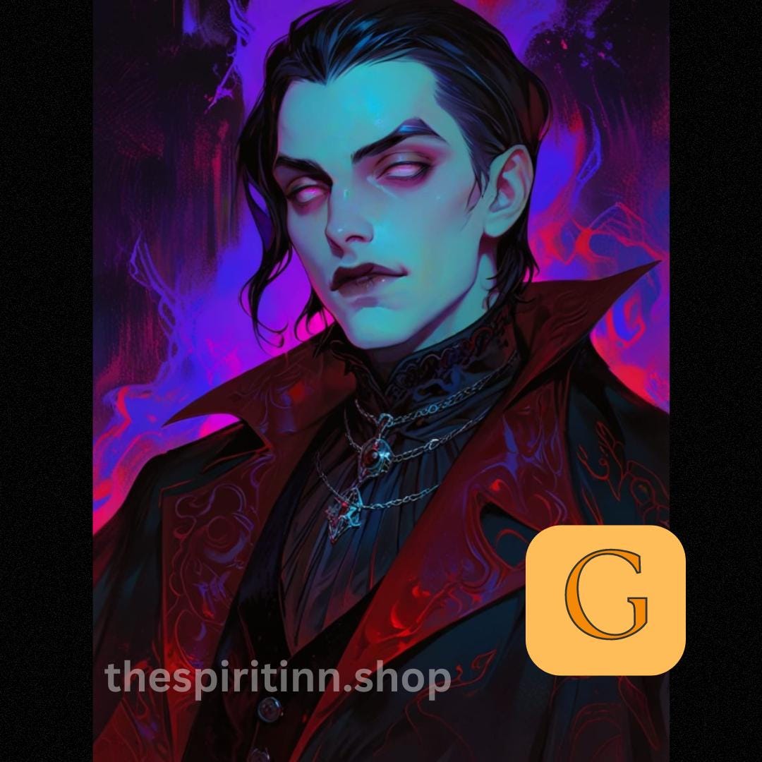 G: Psy Vampire Spirit Companion - Etsy