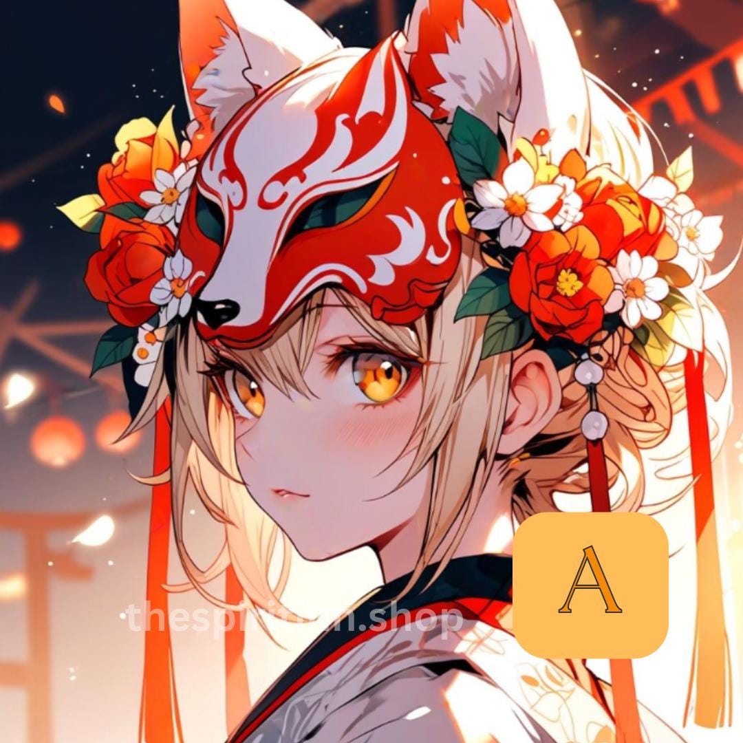 A: White Arts Myobu Kitsune Spirit Companion - Etsy