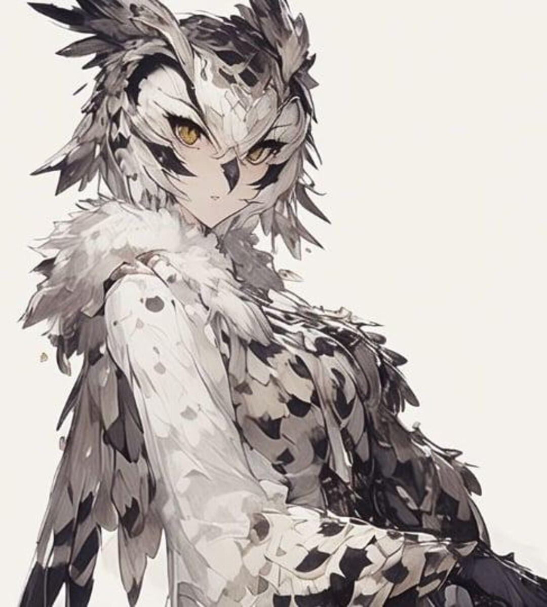 A - Nocturnal Owlkin Seer Spirit Companion • Intuition & Dream Wisdom ...