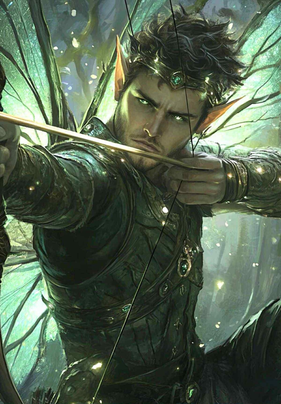 K Sylvan Fae Sentinel Familiar | Forest Guardian Spirit of Clarity ...