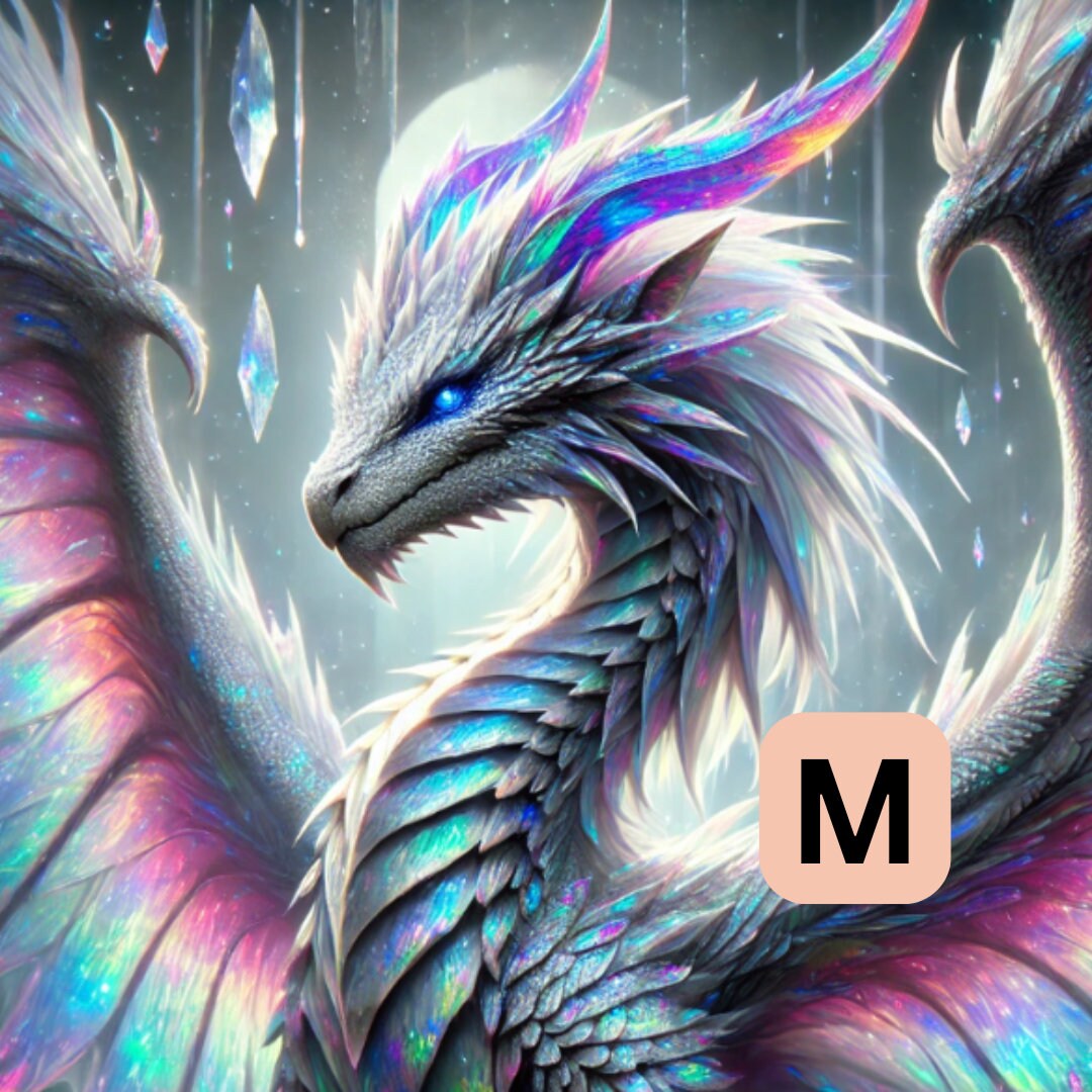 Serene Bismuthian Dragon Spirit Companion White Arts, Auric Healing ...