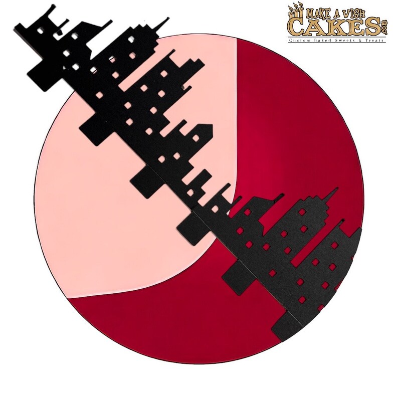 Godzilla Cake Topper 13 Piece Set - Etsy