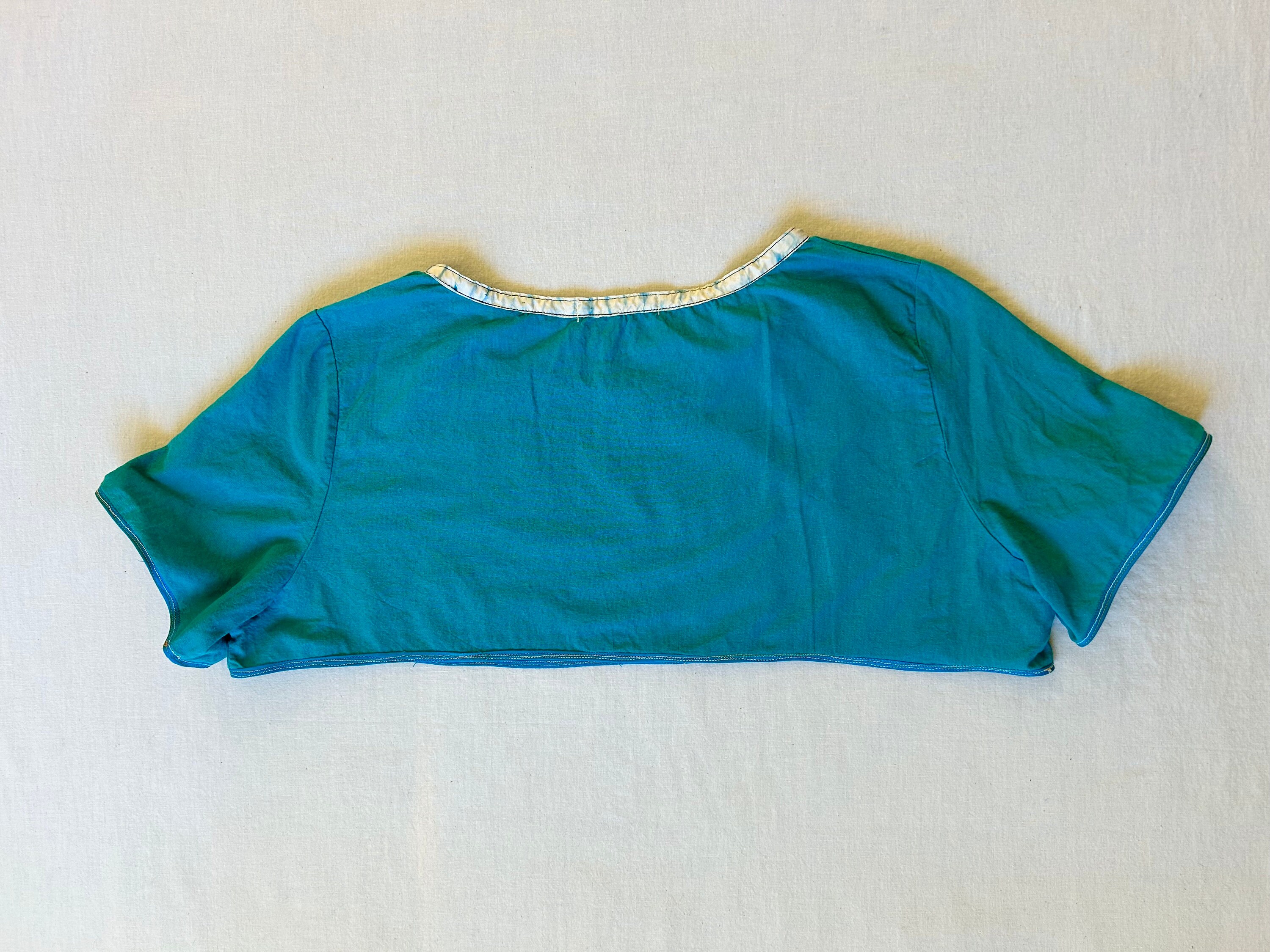 Micro Crop Top - Sky Collage - Etsy
