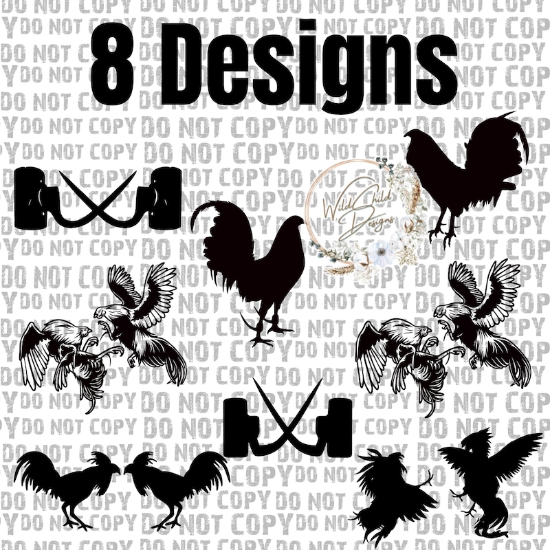 Rooster Image Silhouette - Etsy