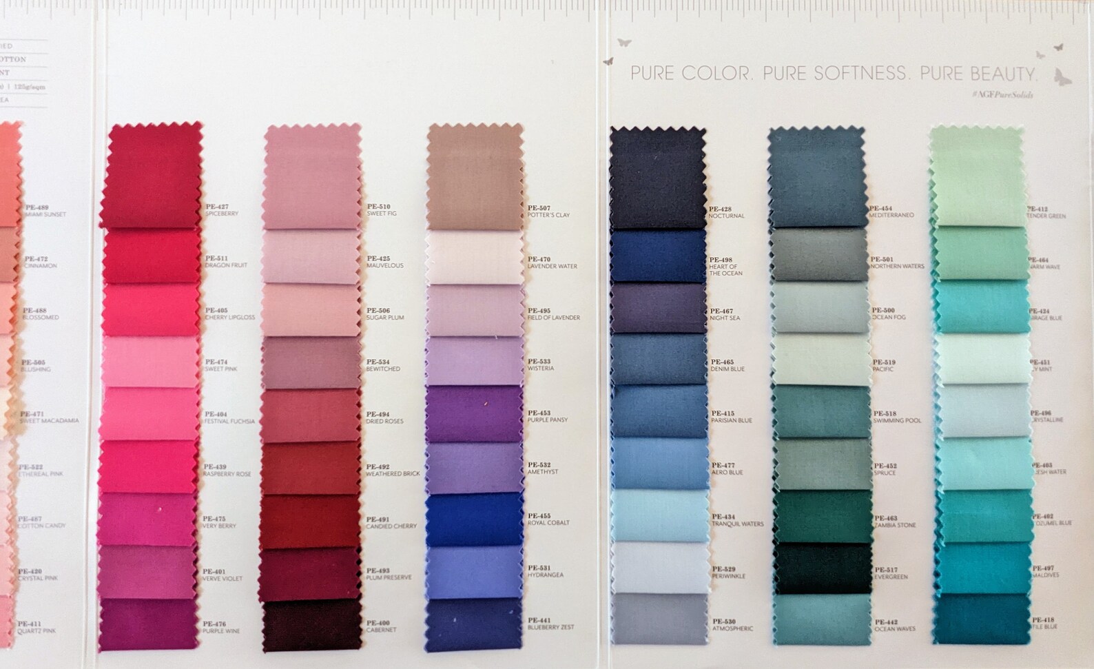 AGF Pure Solids - Fabric by the Yard - Tile Blue #418 - Etsy