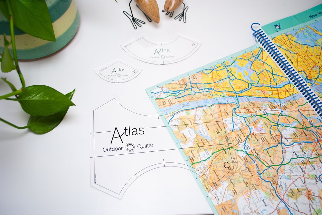 Atlas - Acrylic Template Set - 3 Parts - Etsy