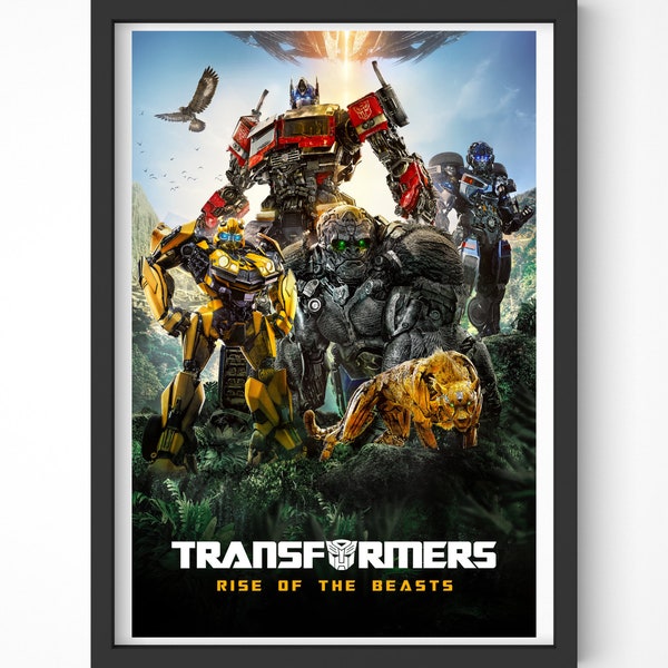 Transformer Rise of the Beasts Poster - Etsy