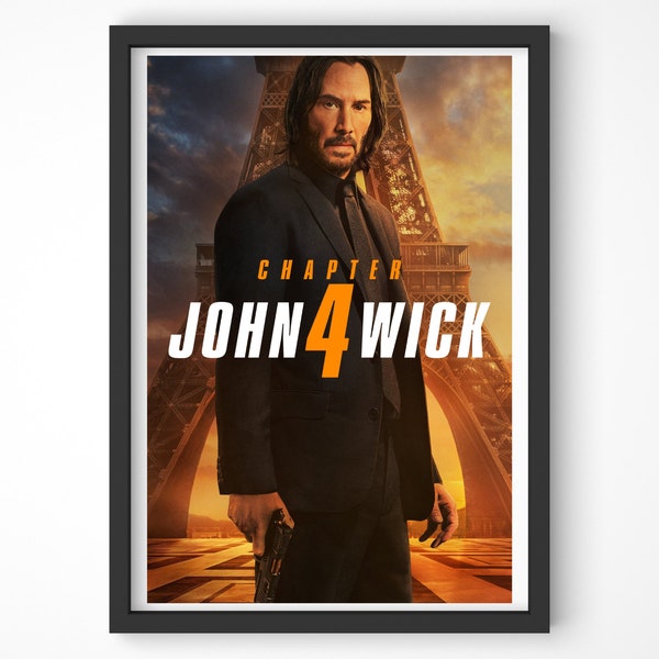 John Wick Chapter 4 Poster - Etsy