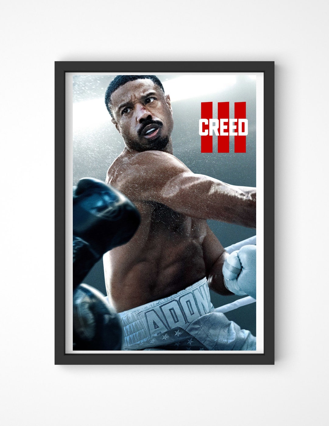 Creed III Movie Poster Creed 3 Film Print Gaming Poster TV - Etsy UK