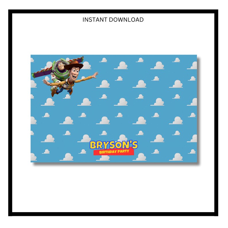 Custom Toy Story Placemats (3 Designs Included) - Etsy