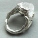 Irregular Silver Crystal Quartz Ring - Etsy