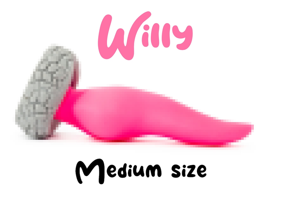 Willy Medium Fantasy Silicone Furry Dildo - Etsy