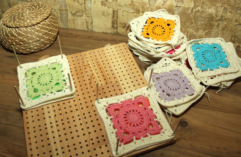 Unassembled / Unjoined Customizable Granny Squares Choose Your Colors ...
