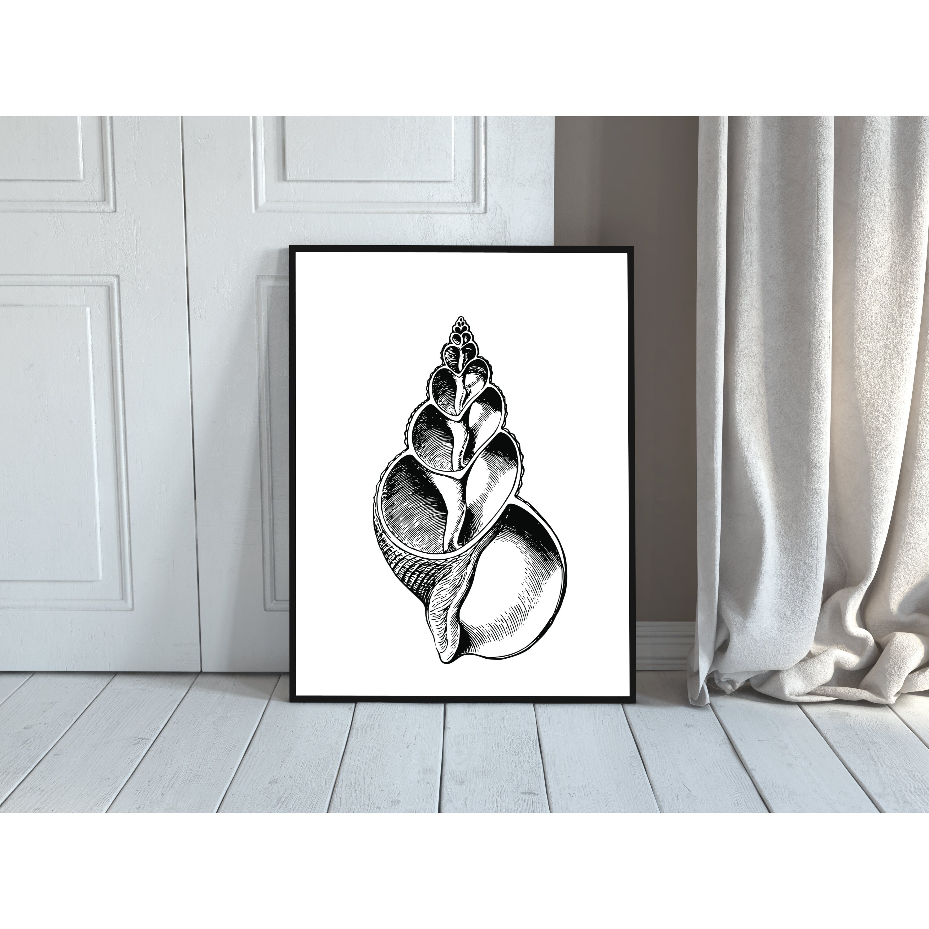 Procreate Brushes Seashell Procreate Stamp Brush Pack Shell Tattoo ...