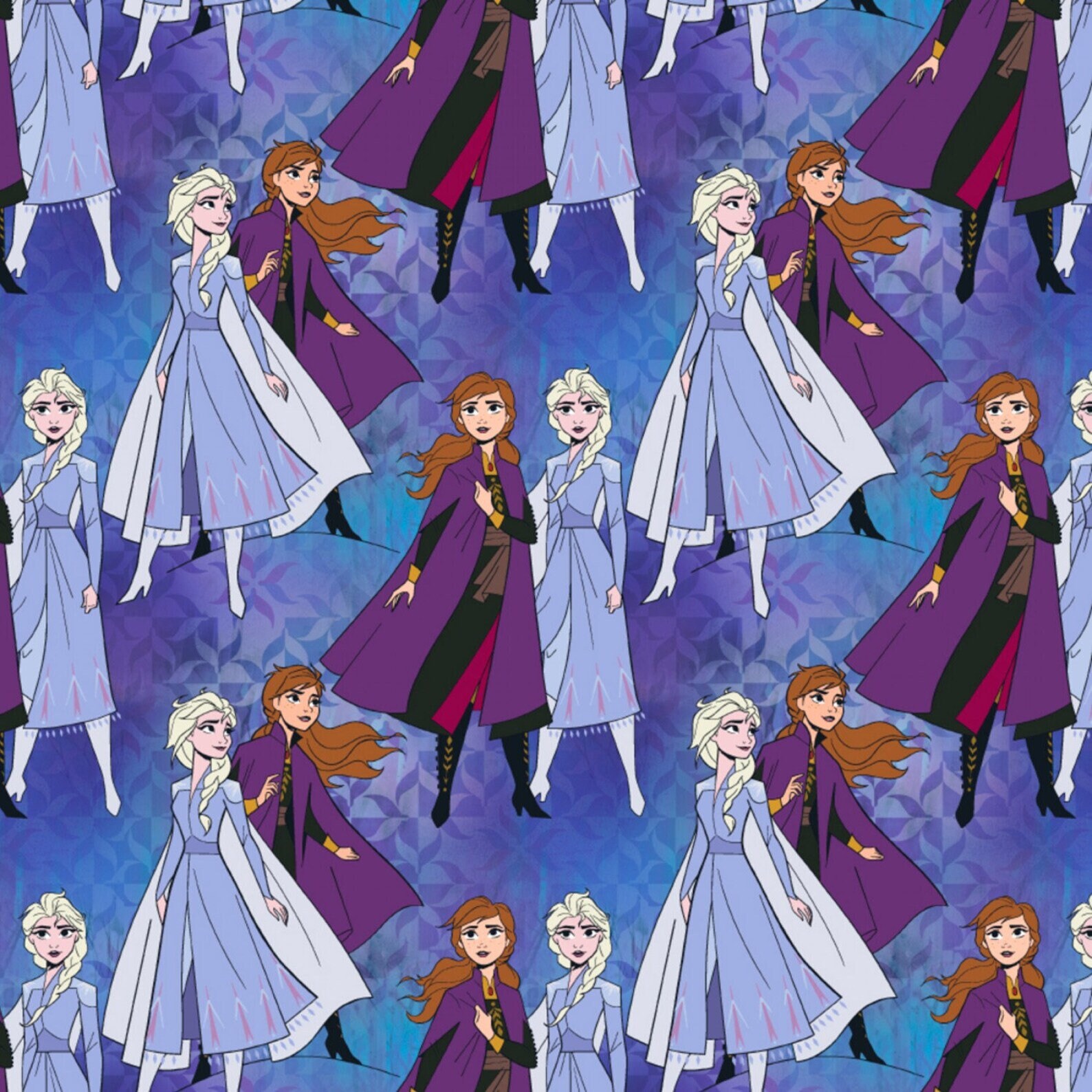 Disney Frozen 2 Elsa & Anna Together 2/3 YARD Fabric From - Etsy