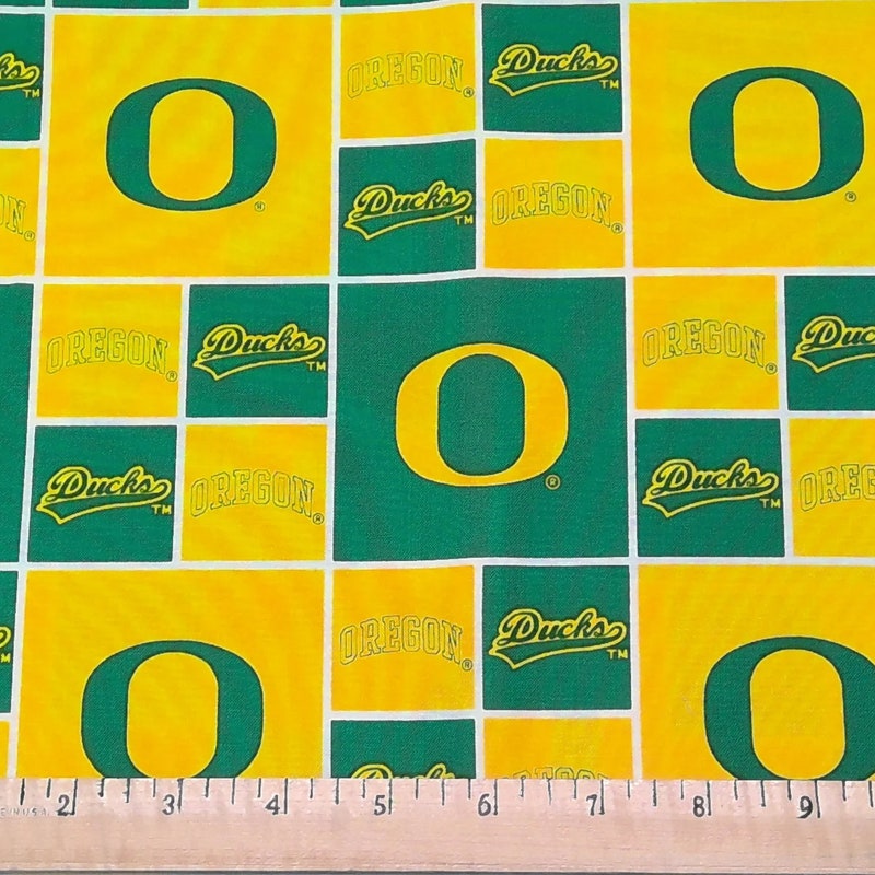 Oregon Ducks Fabric - Etsy