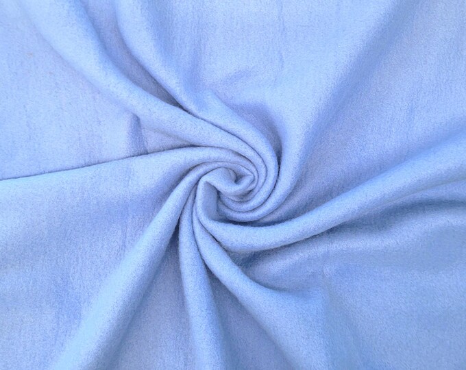 FLEECE Blizzard Solid Light Sky Blue PRE-CUT Polar Fleece 100% ...