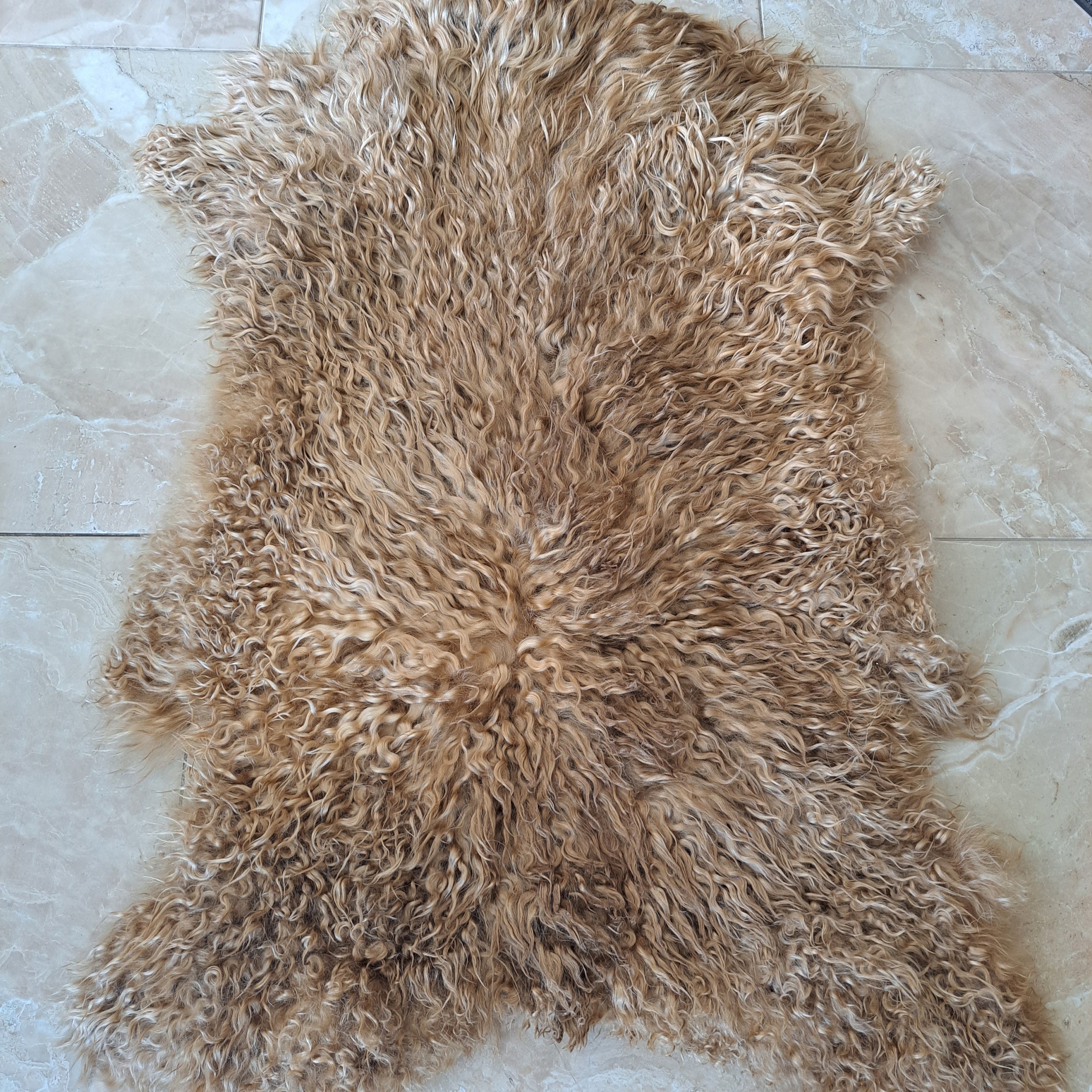 Dyed Goat Hair , Goat Hair on the Skin,natural Curls of Goats, for ...