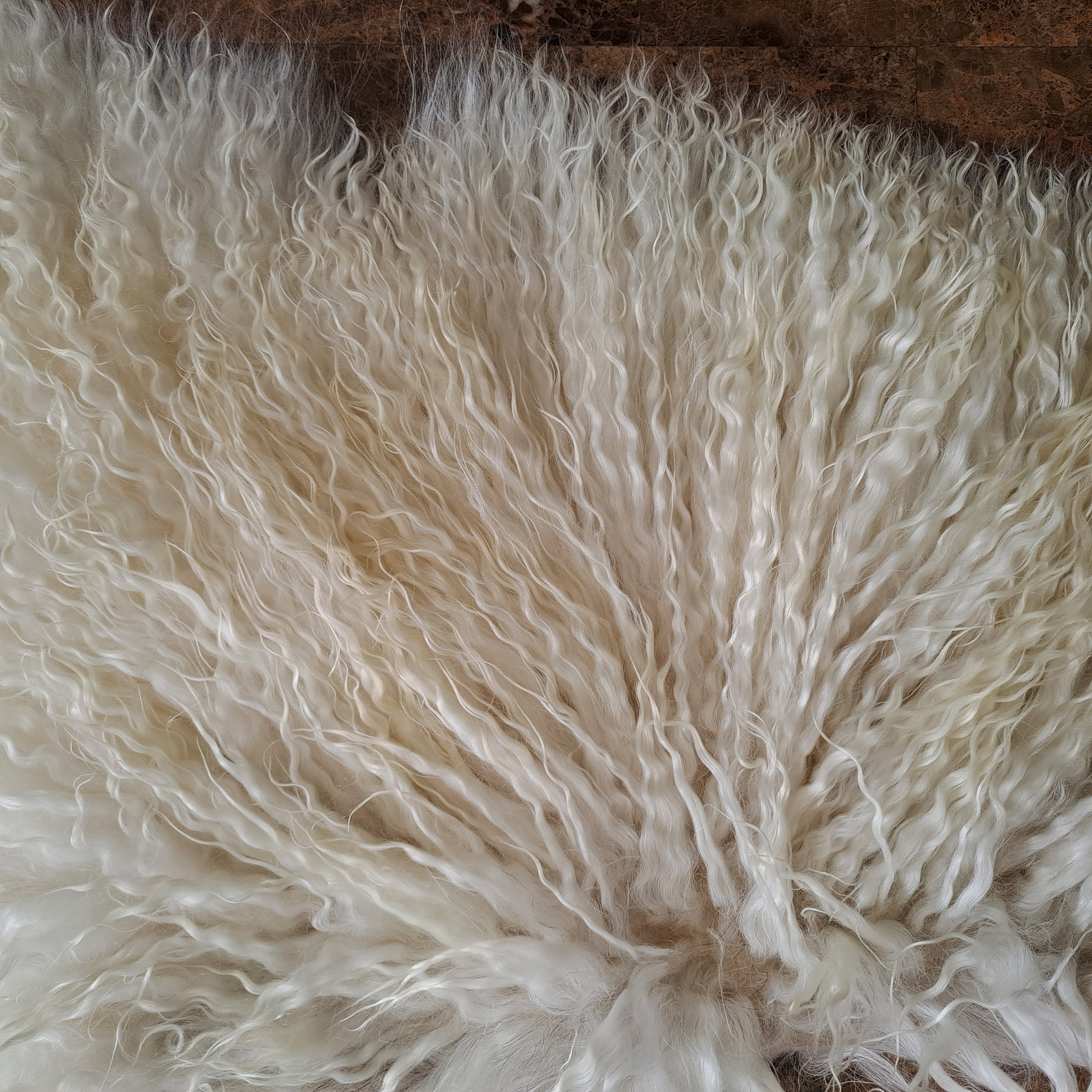 Goat Hair on the Skin,natural Curls of Goats, for Handmade Dolls Hair ...