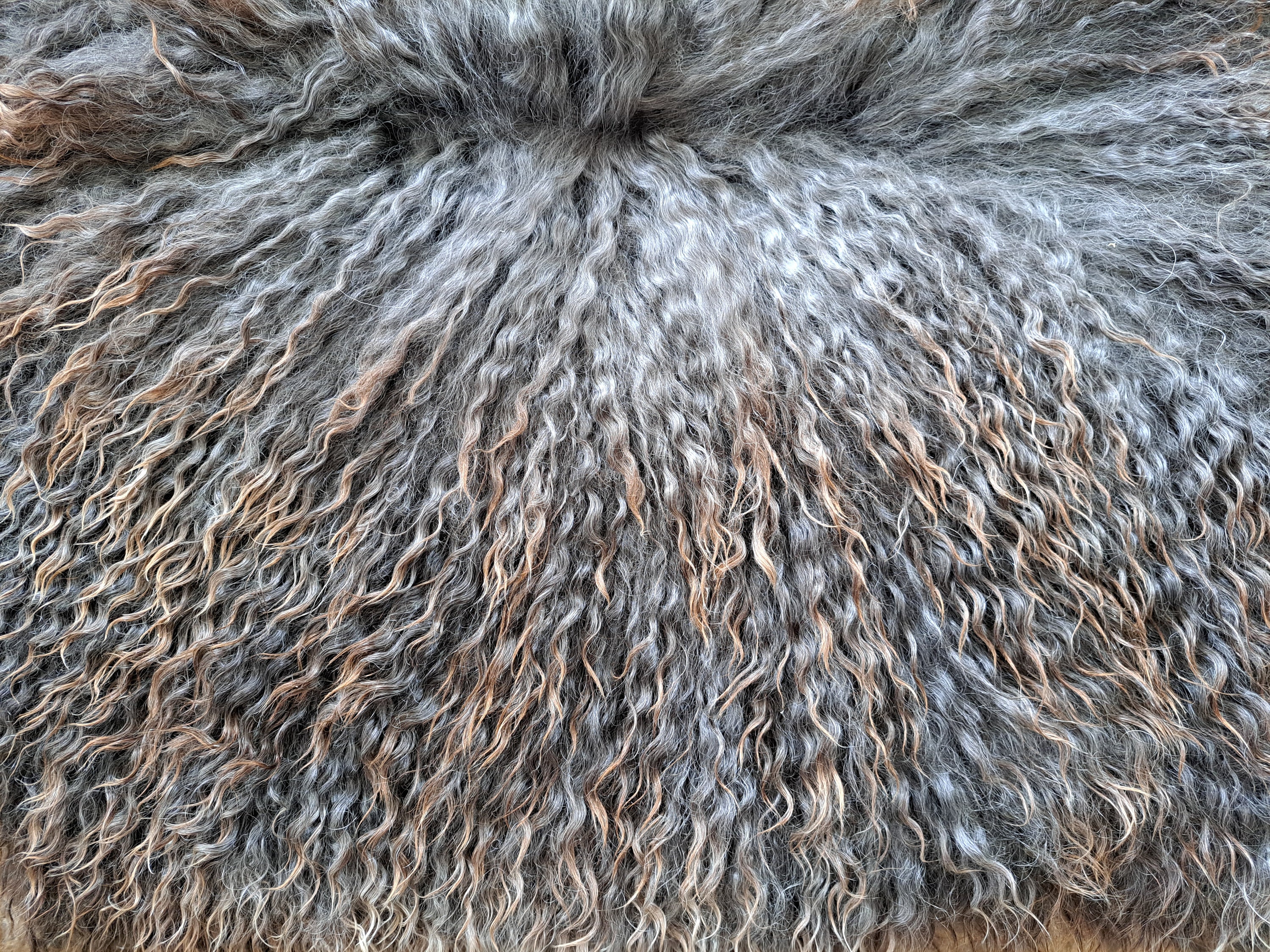 Goat Hair on the Skin,natural Curls of Goats, for Handmade Dolls Hair ...