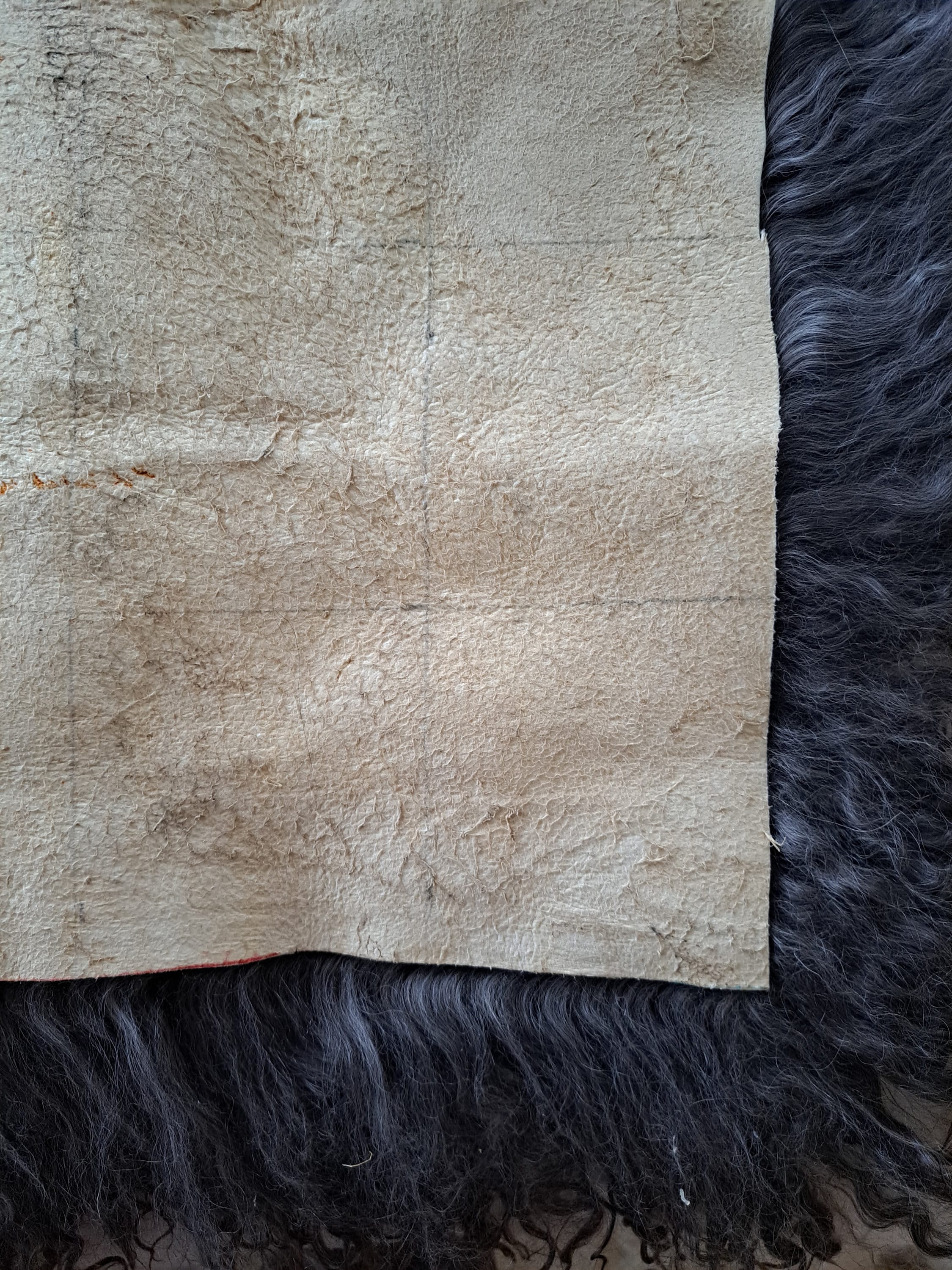 Goat Hair on the Skin,natural Curls of Goats, for Handmade Dolls Hair ...