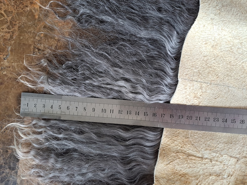 Goat Hair on the Skin,natural Curls of Goats, for Handmade Dolls Hair ...
