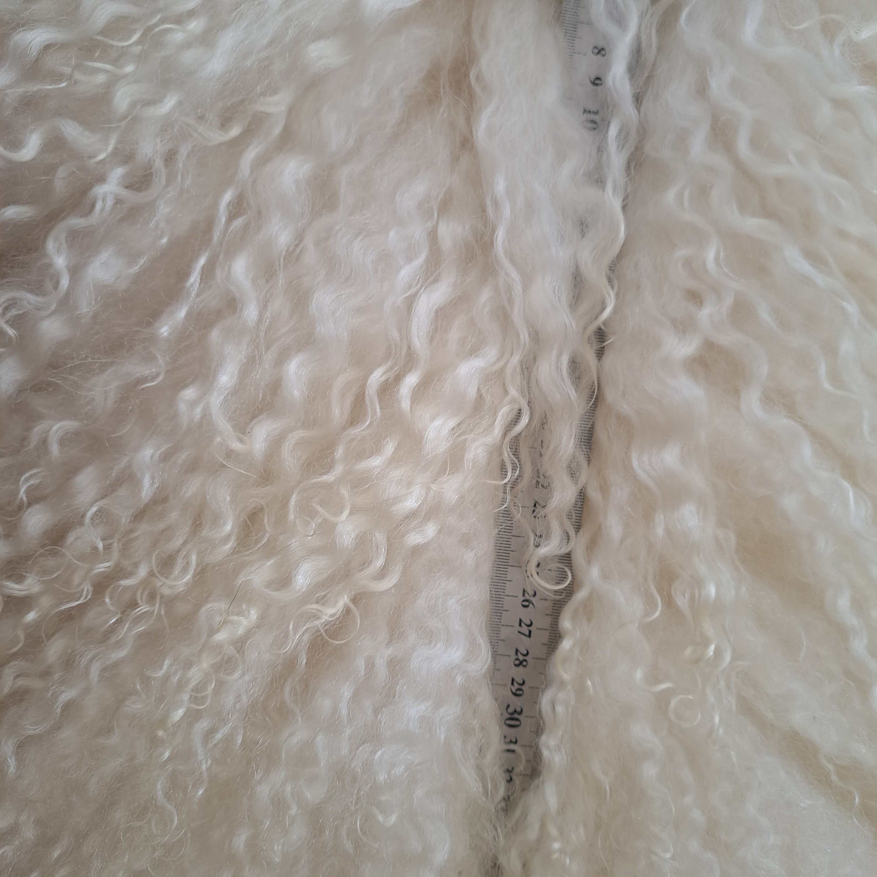 Goat Hair on the Skin,natural Curls of Goats, for Handmade Dolls Hair ...