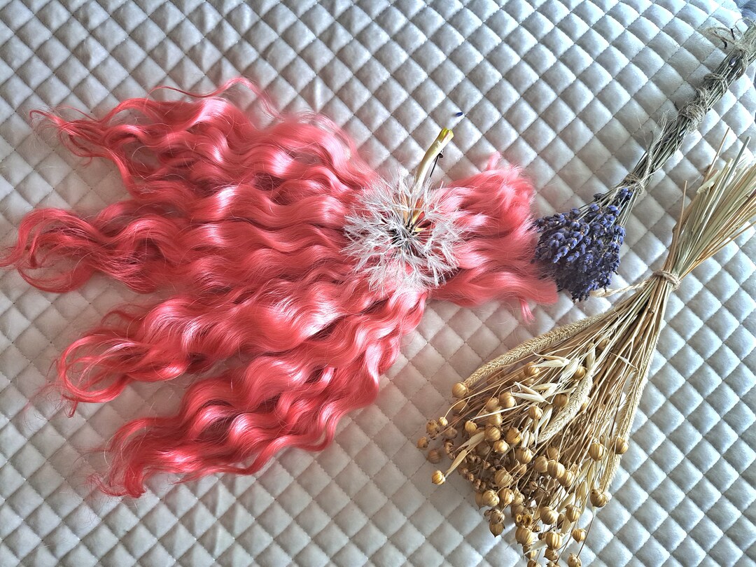 Natural Curls of Goats, for Handmade Dolls Hair,mohair for Doll ,angora ...