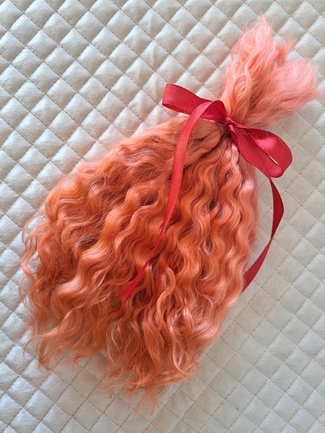 Natural Curls of Goats, for Handmade Dolls Hair,mohair for Doll ,angora ...